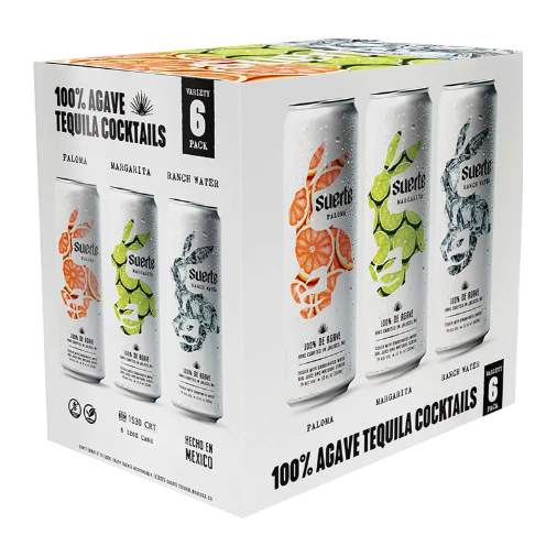 Buy Suerte Ready to Drink Variety Pack Online | Cocktails 6 x 12 oz ...