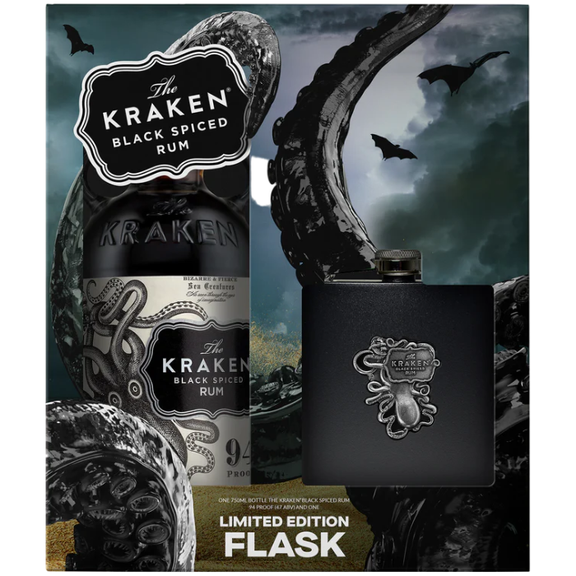 Buy a Kraken Black Spiced Rum Gift Set Online – The Liquor Bros