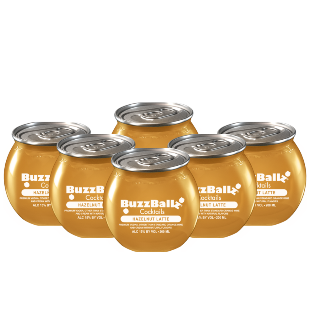 Buy Buzzballz Hazelnut Latte Cocktails Online – The Liquor Bros