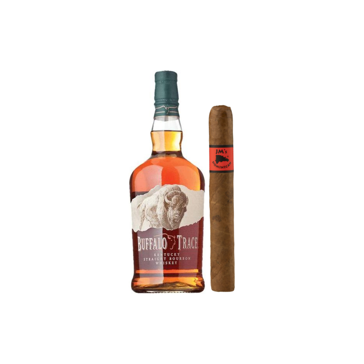 Buffalo Trace Bourbon 750 ml + JM'S Toro Single Cigar – The Liquor Bros