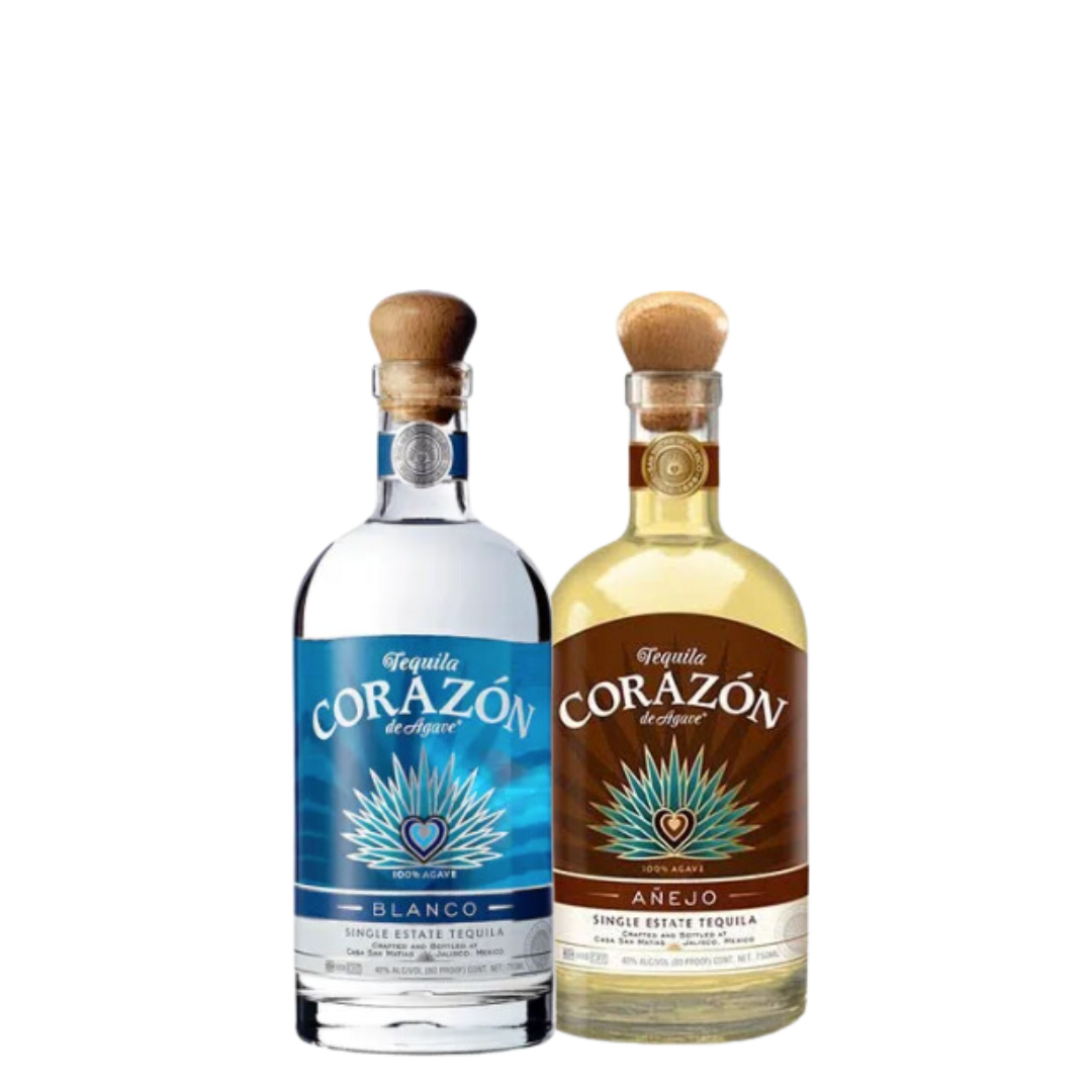 Corazon Tequila Blanco Anejo Bundle 750ml | The Liquor Bros