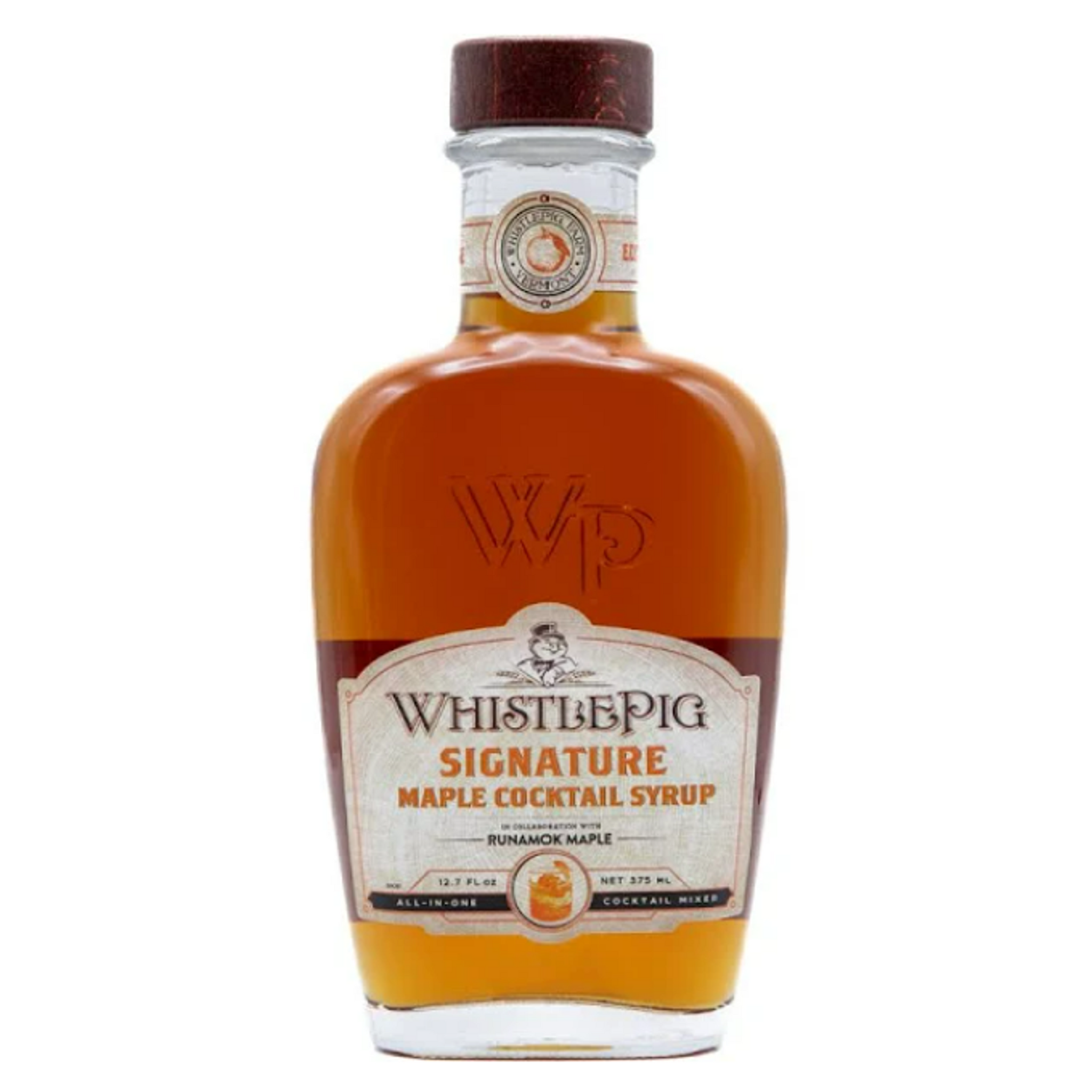 WhistlePig Signature Maple Cocktail Syrup 375ml | The Liquor Bros