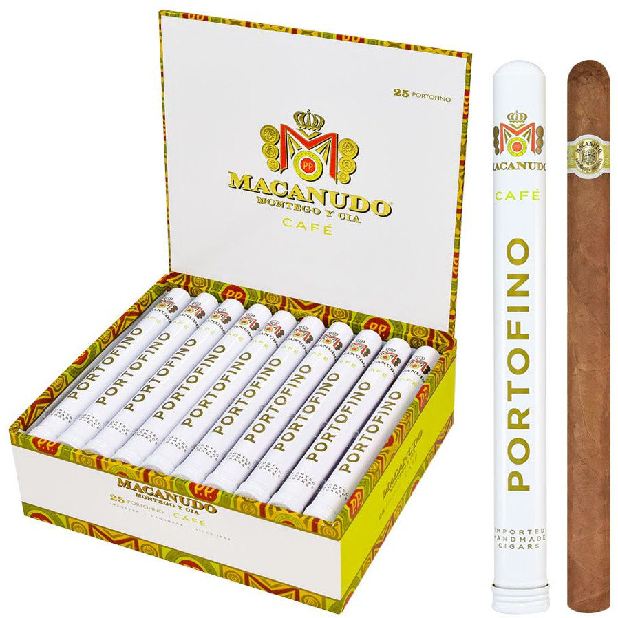 Macanudo Cafe Portofino Box of 25 | The Liquor Bros