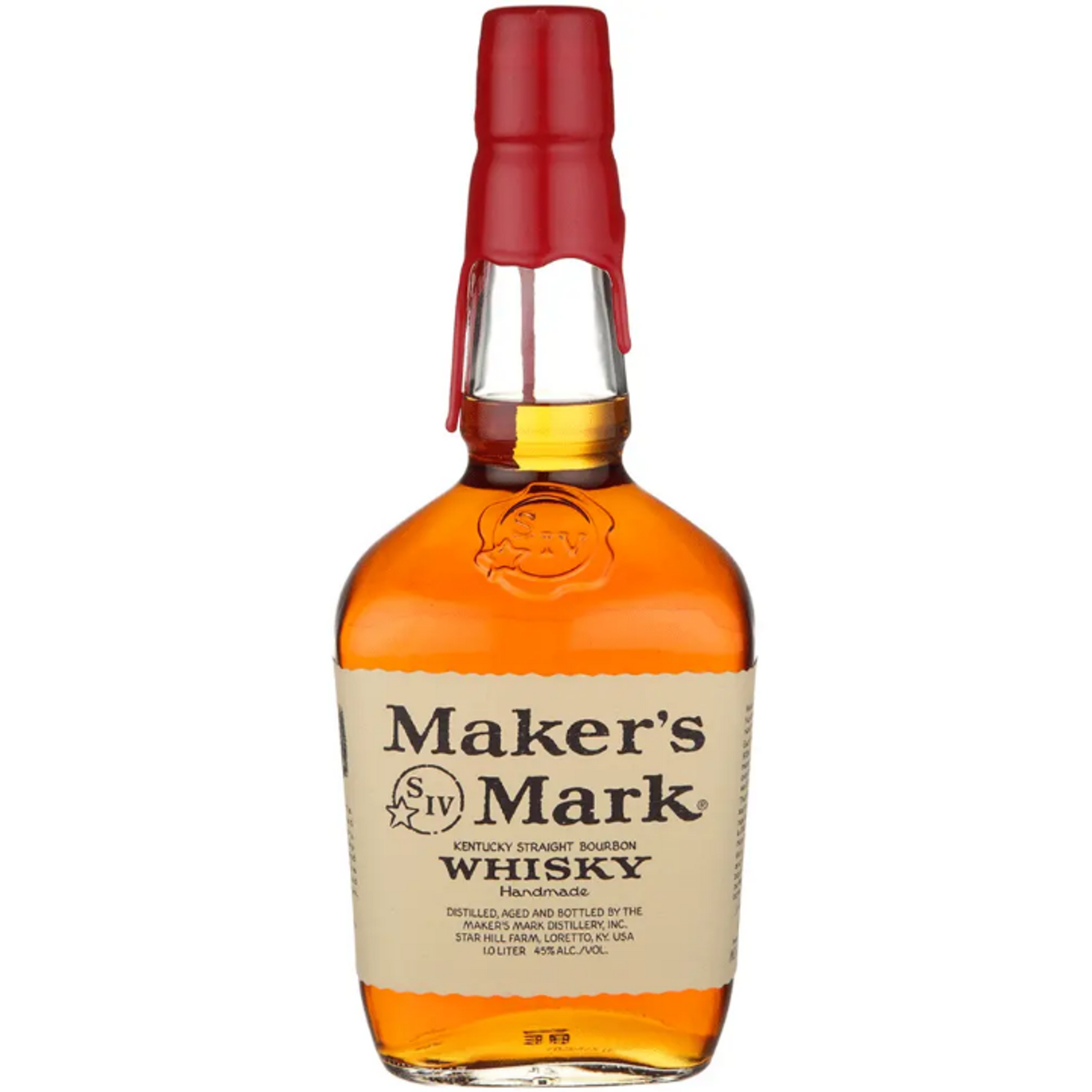 Maker's Mark Bourbon Whisky 1 Liter | The Liquor Bros