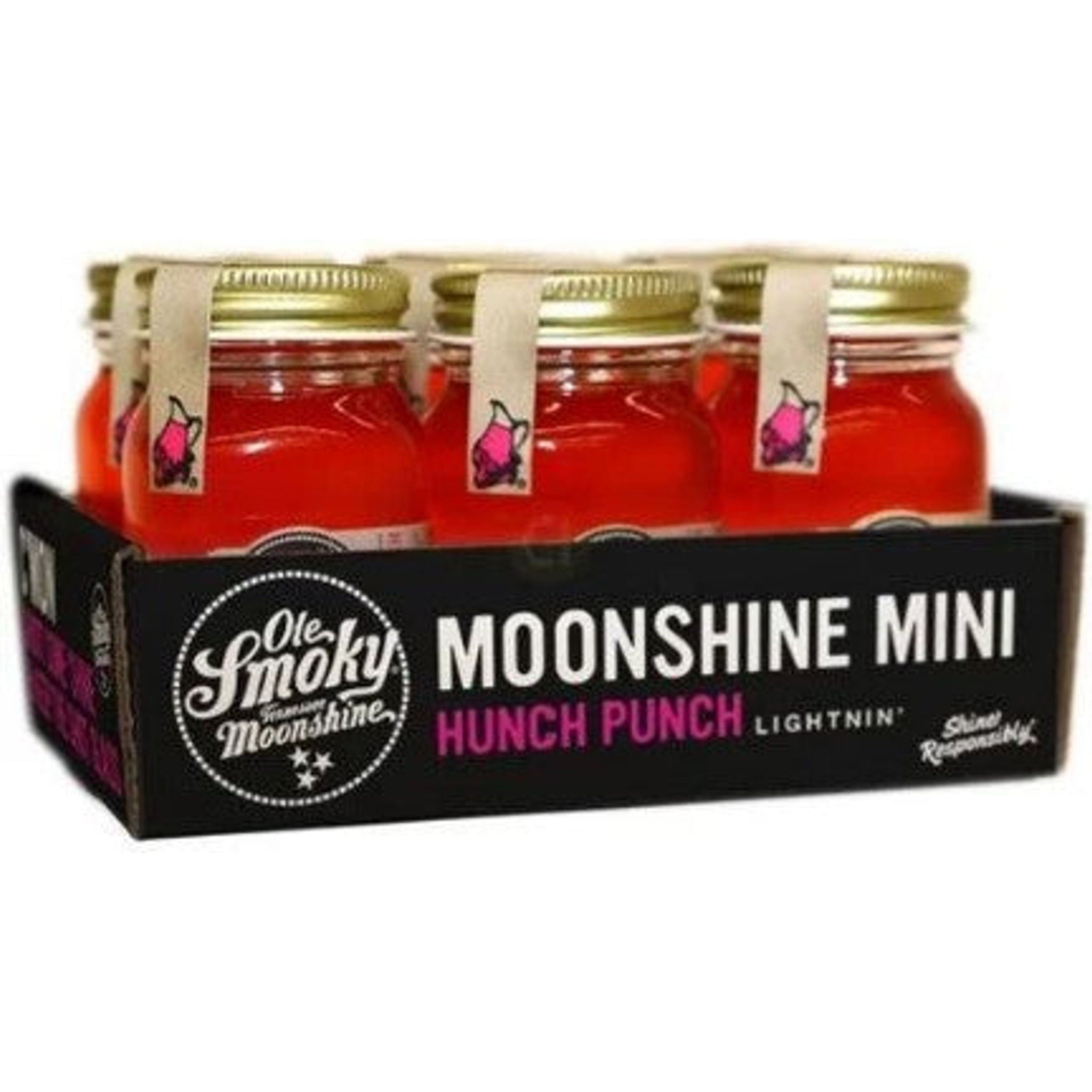 Ole Smoky Moonshine Mini Hunch Punch 6 pack 50ml | The Liquor Bros
