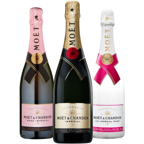 Moet and Chandon Champagne Trio 750ml | The Liquor Bros