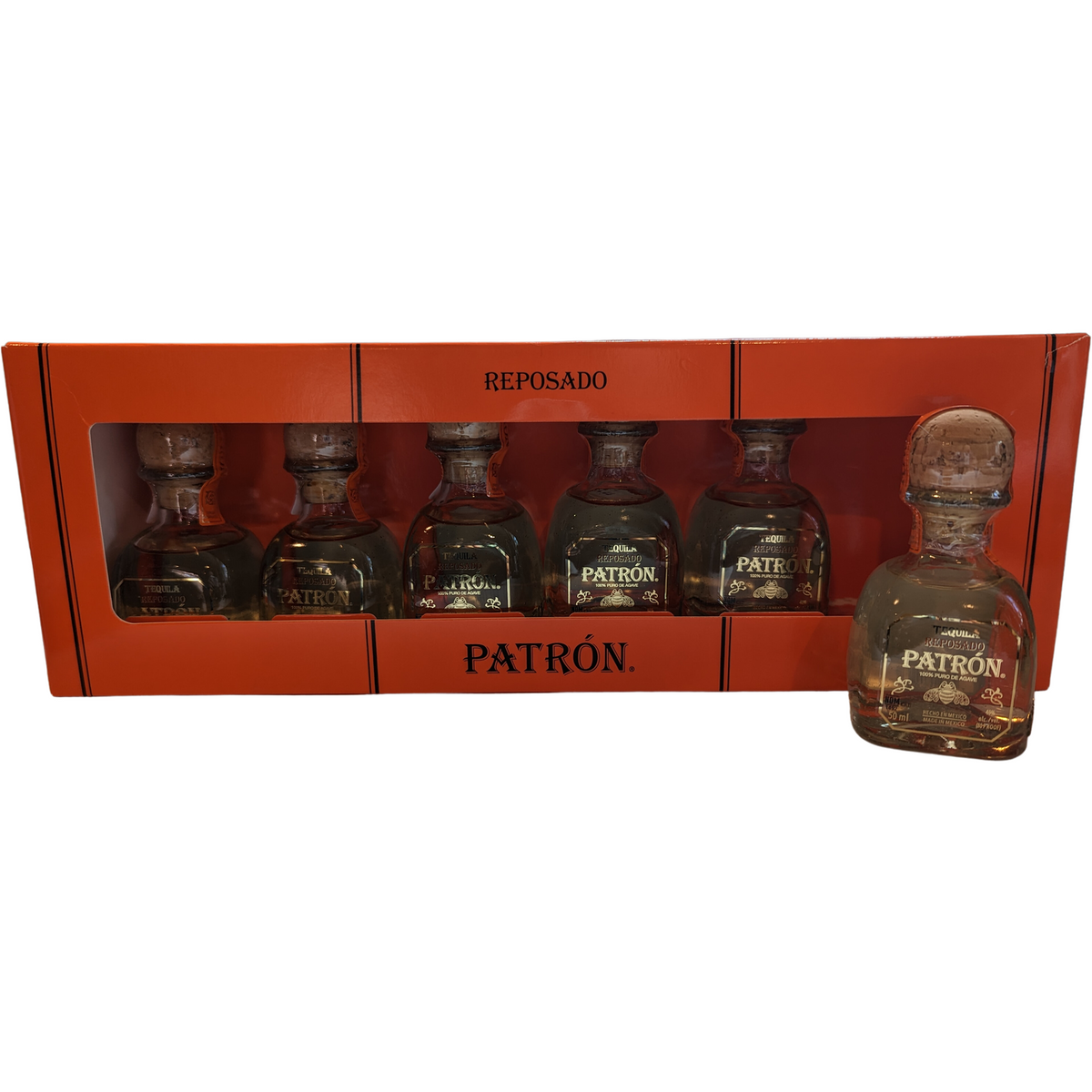 Best Patron Reposado Tequila 50ml 6 Pack | The Liquor Bros